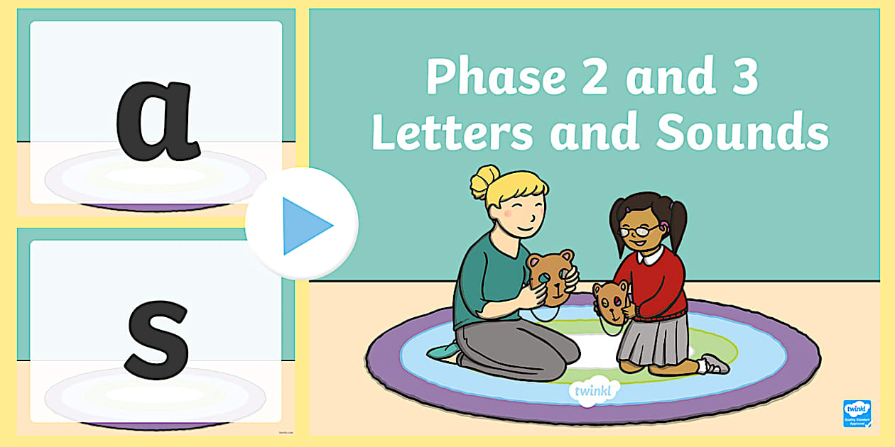 Phase 2 & 3 letters and sounds Phonics PowerPoint