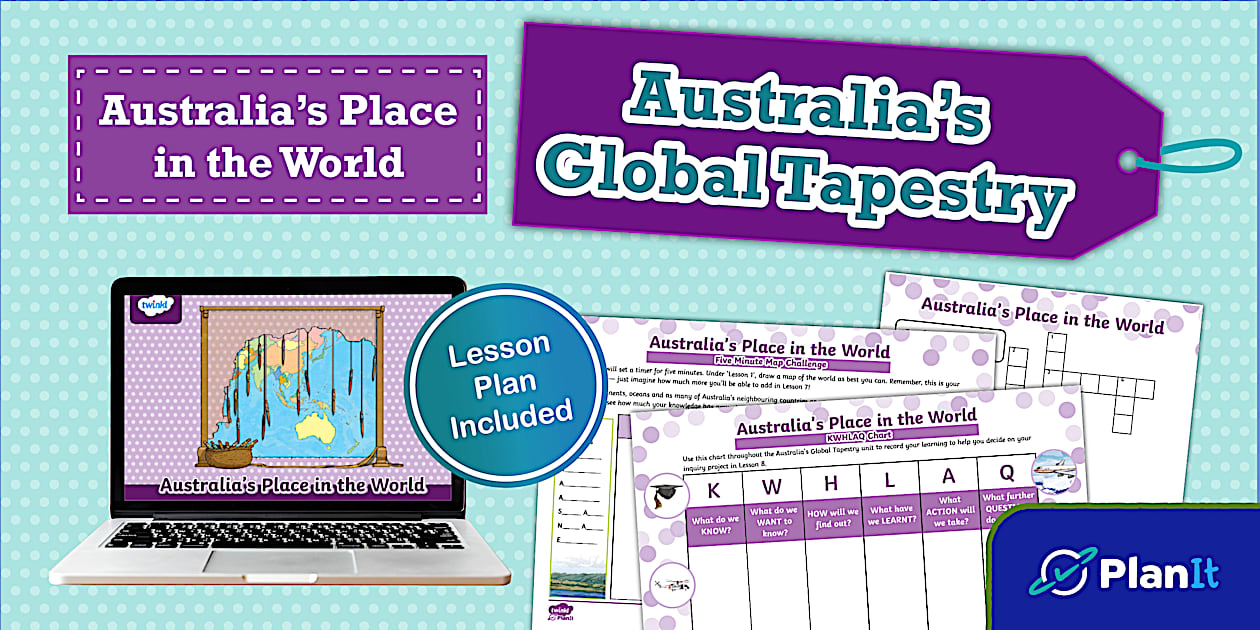 Y6 Geog Aust Global Tapestry L1 Aust Place in the World