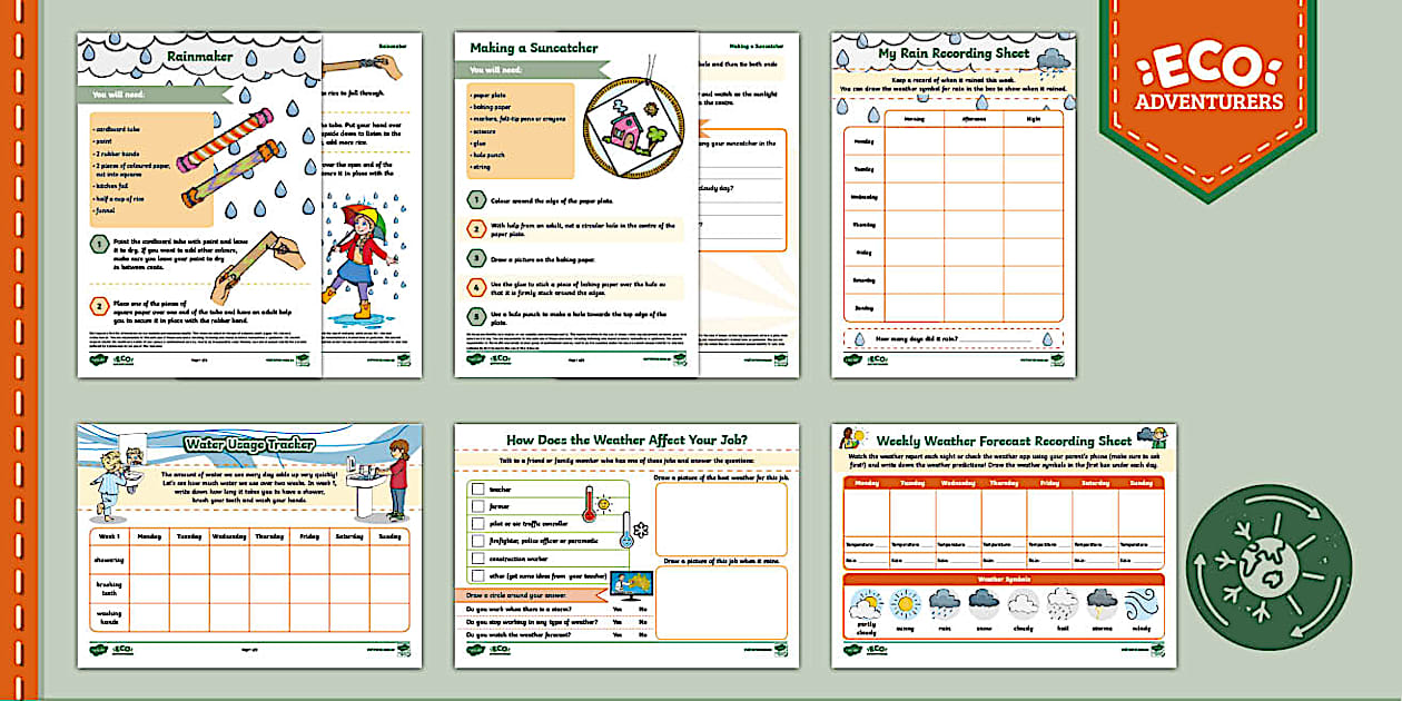 Foundation Eco Adv. Earth's Climate and Cycles Home Learning