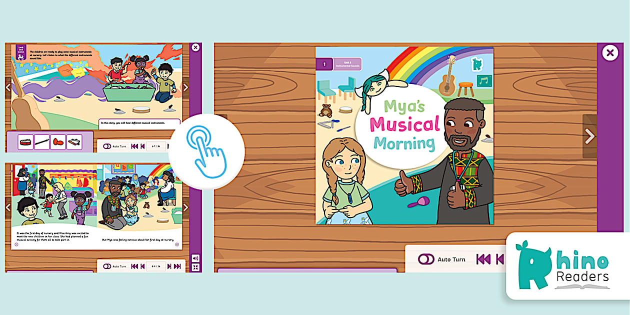 Level 1 Unit 3 Reading Scheme Book: Mya's Musical Morning