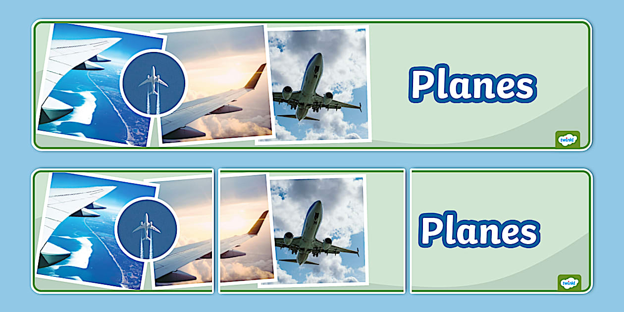Planes Photo Display Banner