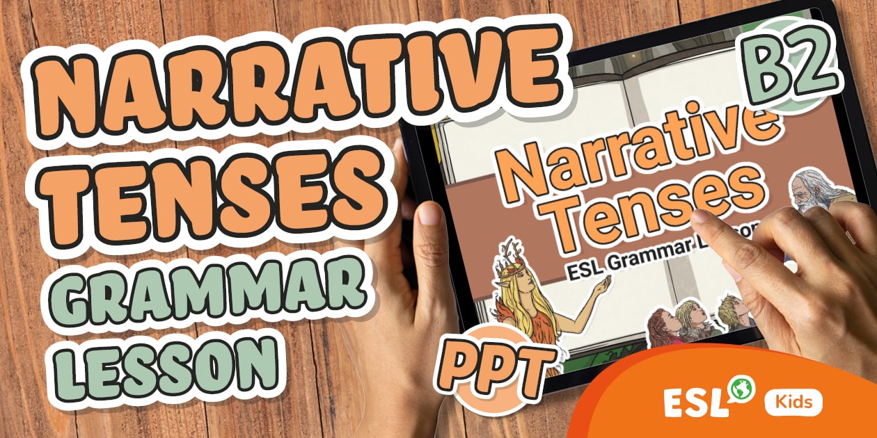ESL Story Tenses Lesson for Kids