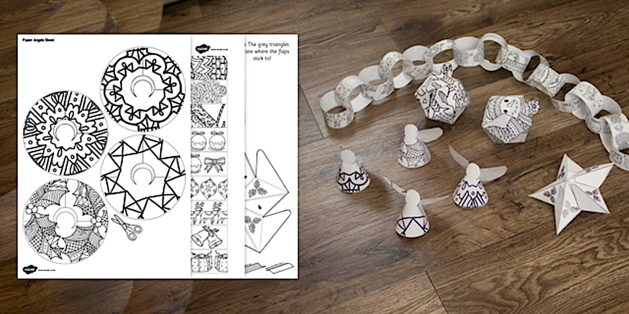 Christmas Mindfulness Craft Activity | Twinkl Life - Twinkl