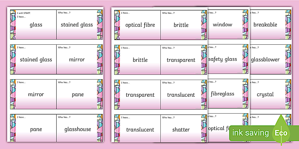 Glass Loop Cards - Year 3-6 Science (teacher made) - Twinkl