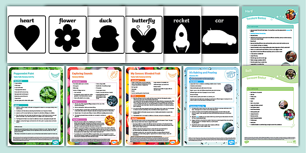 Ages 0-2 All About Me - My Senses Resource Pack - Twinkl