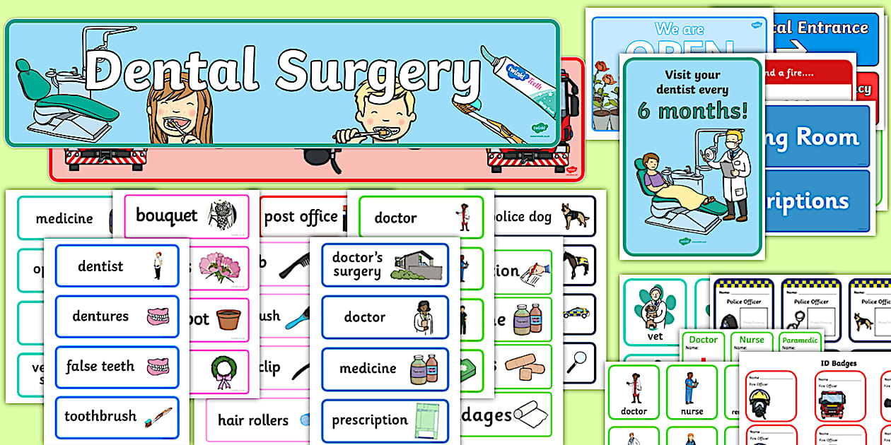 Community Services Role Play Pack (teacher made) - Twinkl