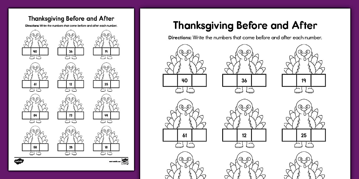 Thanksgiving Sequencing Worksheet | Resource | Twinkl USA