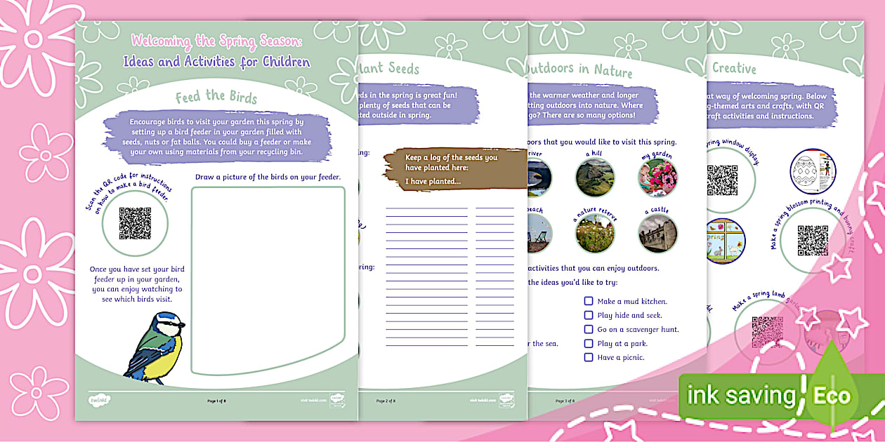 Welcoming the Spring Season: Ideas and Activities for Children