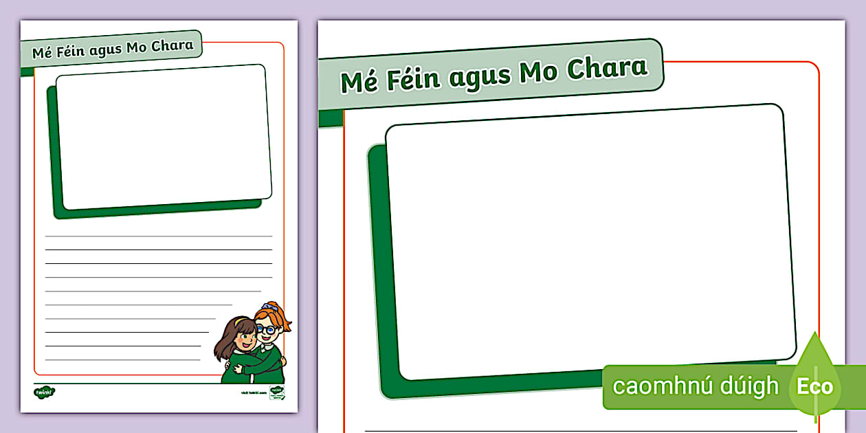 Mé Féin agus Mo Chara (Teacher-Made) - Twinkl