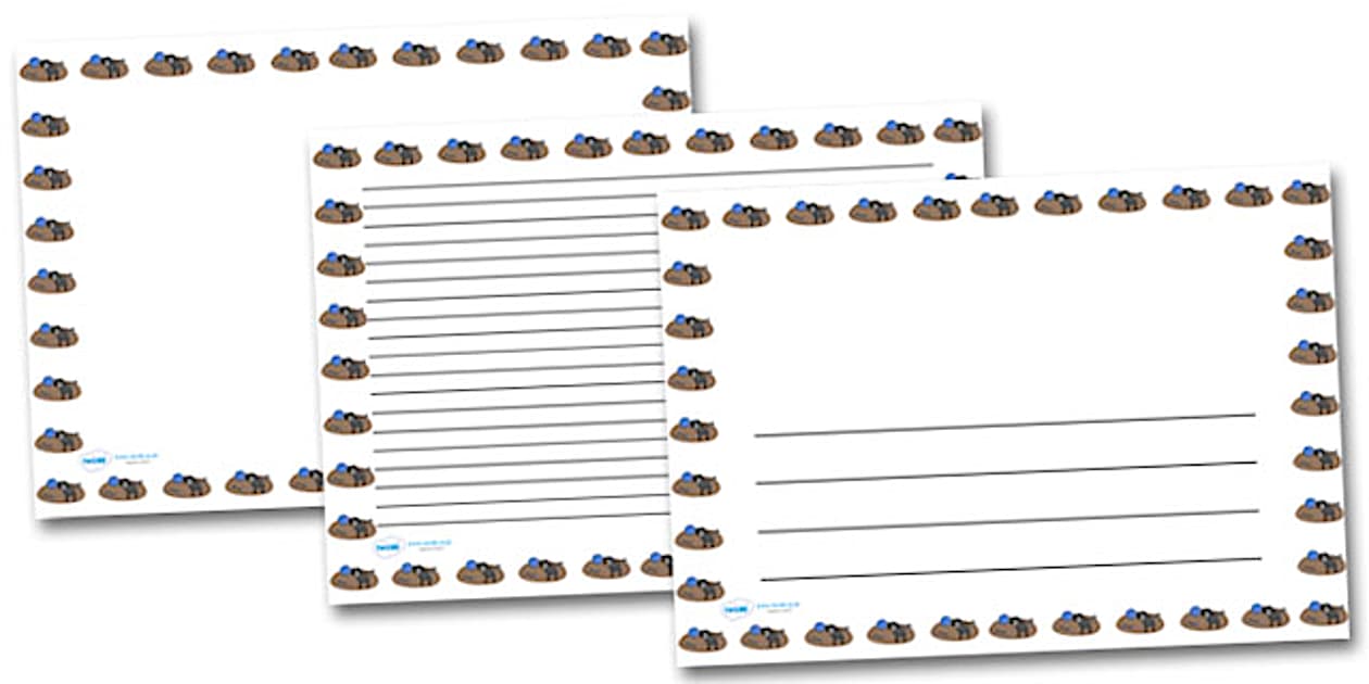 Gym Landscape Page Borders- Landscape Page Borders - Twinkl