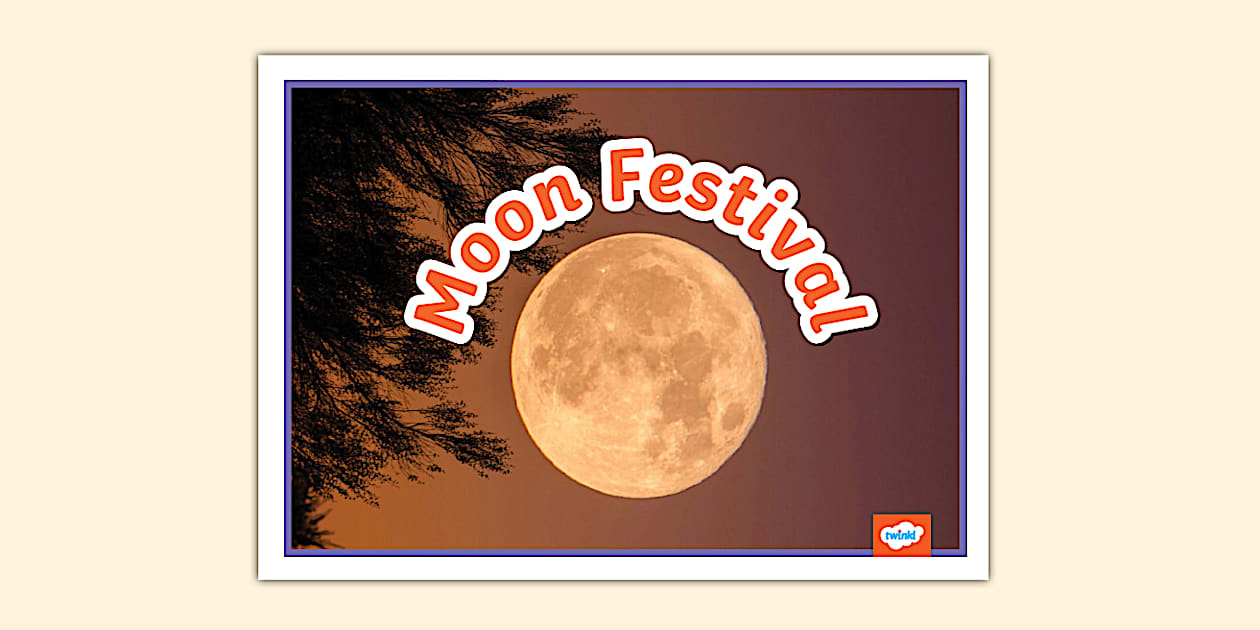 Moon Festival Photo Display Poster (Teacher-Made) - Twinkl