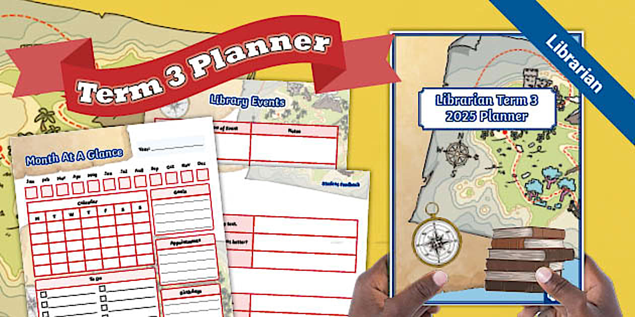 Librarian Term 3 Planner (teacher made) - Twinkl