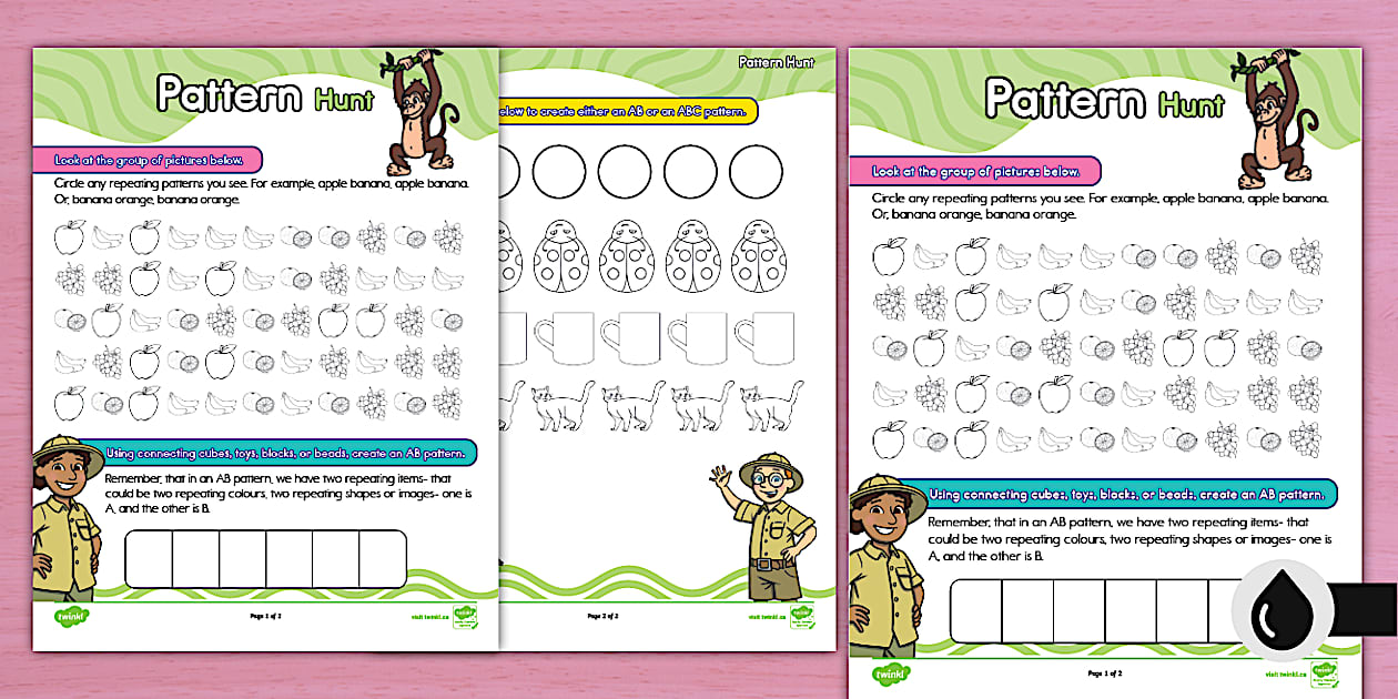 Grade 1 Algebra Worksheet 6 (teacher made) - Twinkl