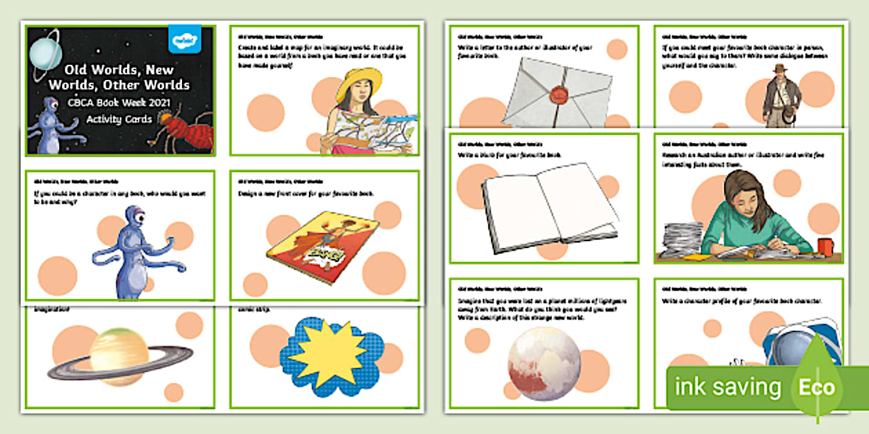 Book Week Activity Cards - Engaging Primary Resources