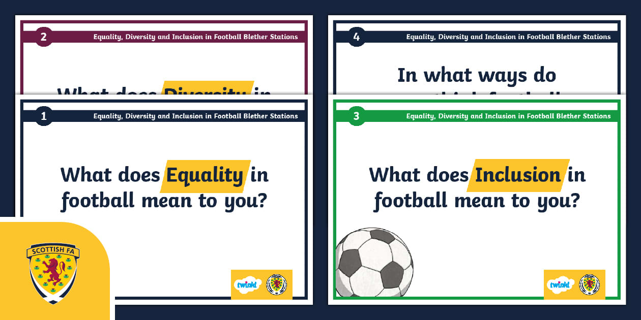 FREE! - Equality, Diversity and Inclusion in Football Blether Stations