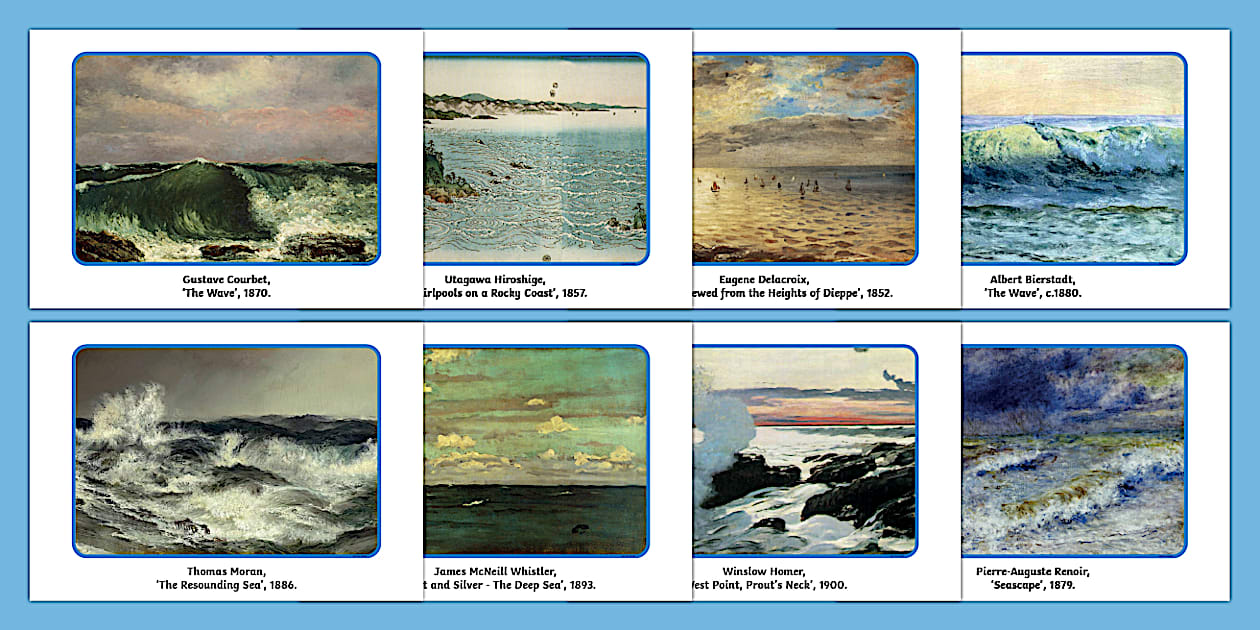 Seascapes Art Pack | Twinkl (teacher made) - Twinkl