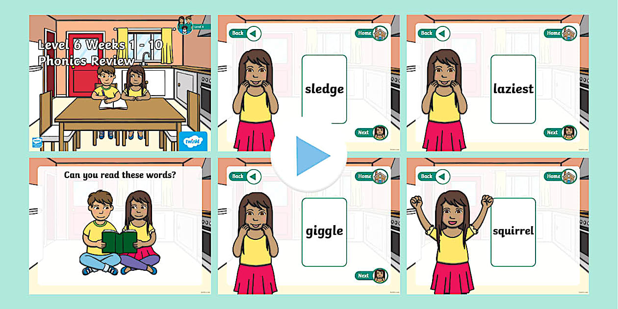 Level 6 Twinkl Phonics Assessment Materials PowerPoint