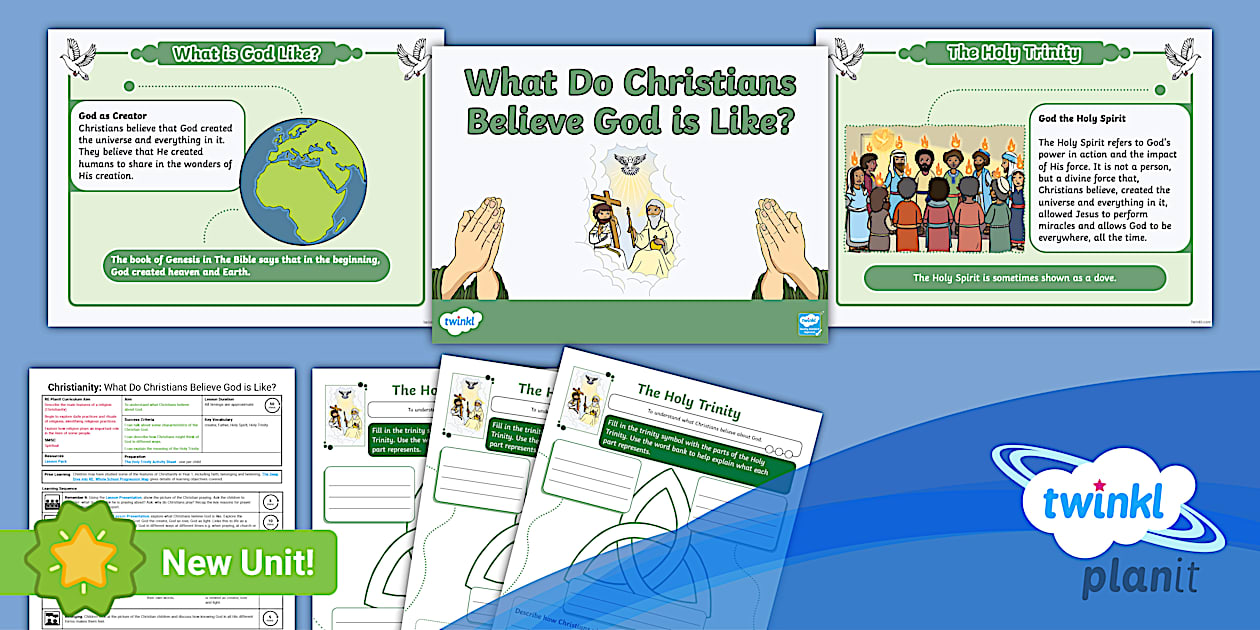 What do Christians believe God is like? — KS1 Christianity