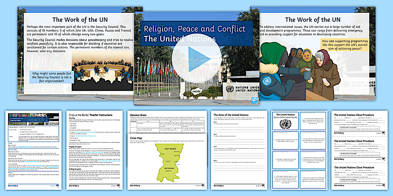 The United Nations Lesson Pack (teacher made) - Twinkl