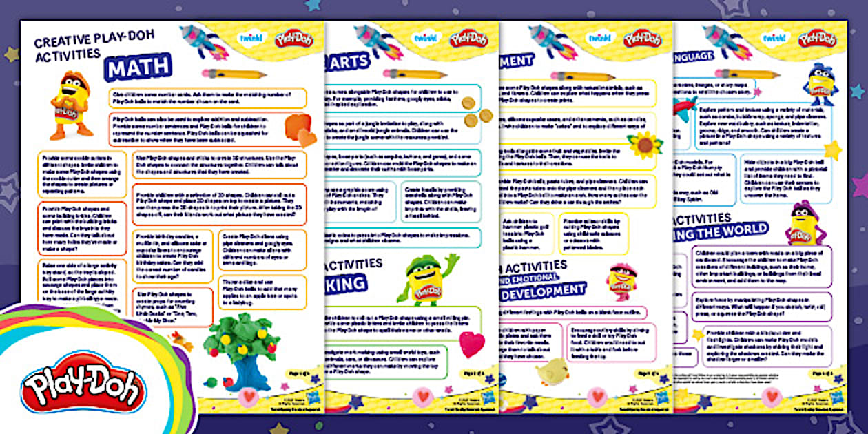 Play-Doh: Creative Activities