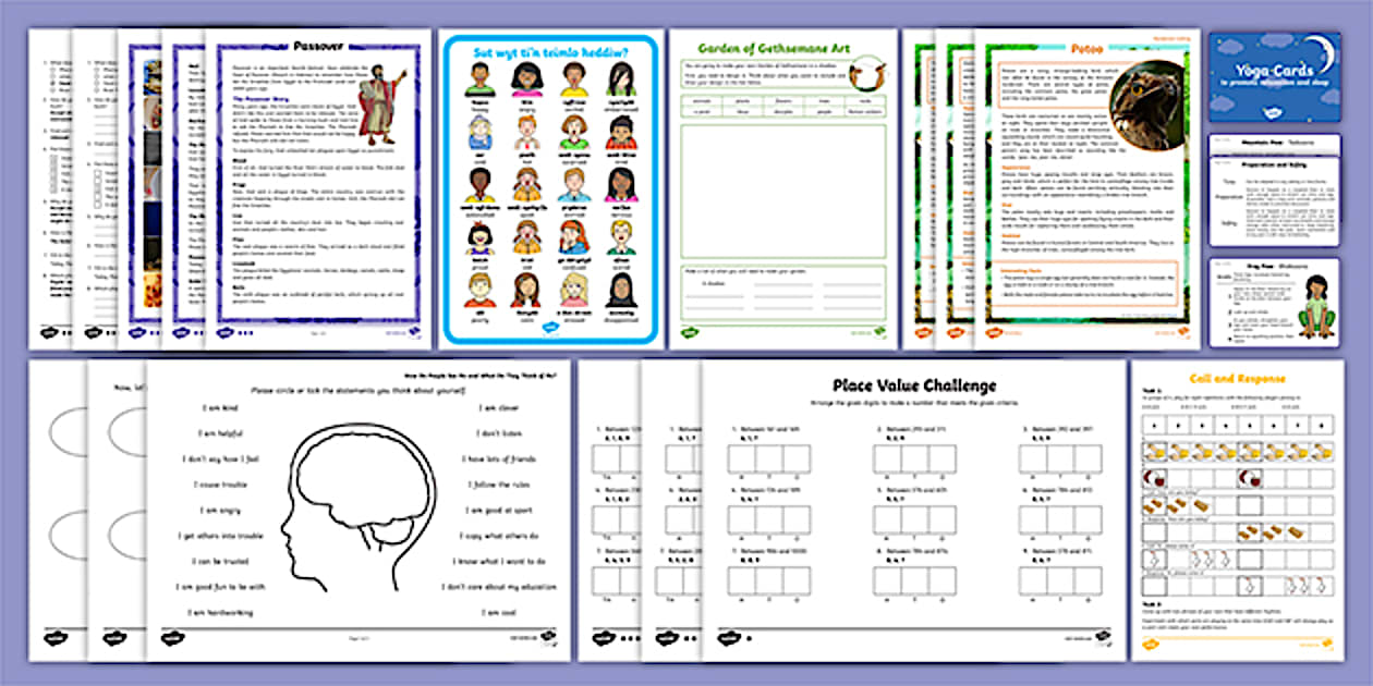 Wales Home Learning Pack Year 4 Week 4 (teacher made)
