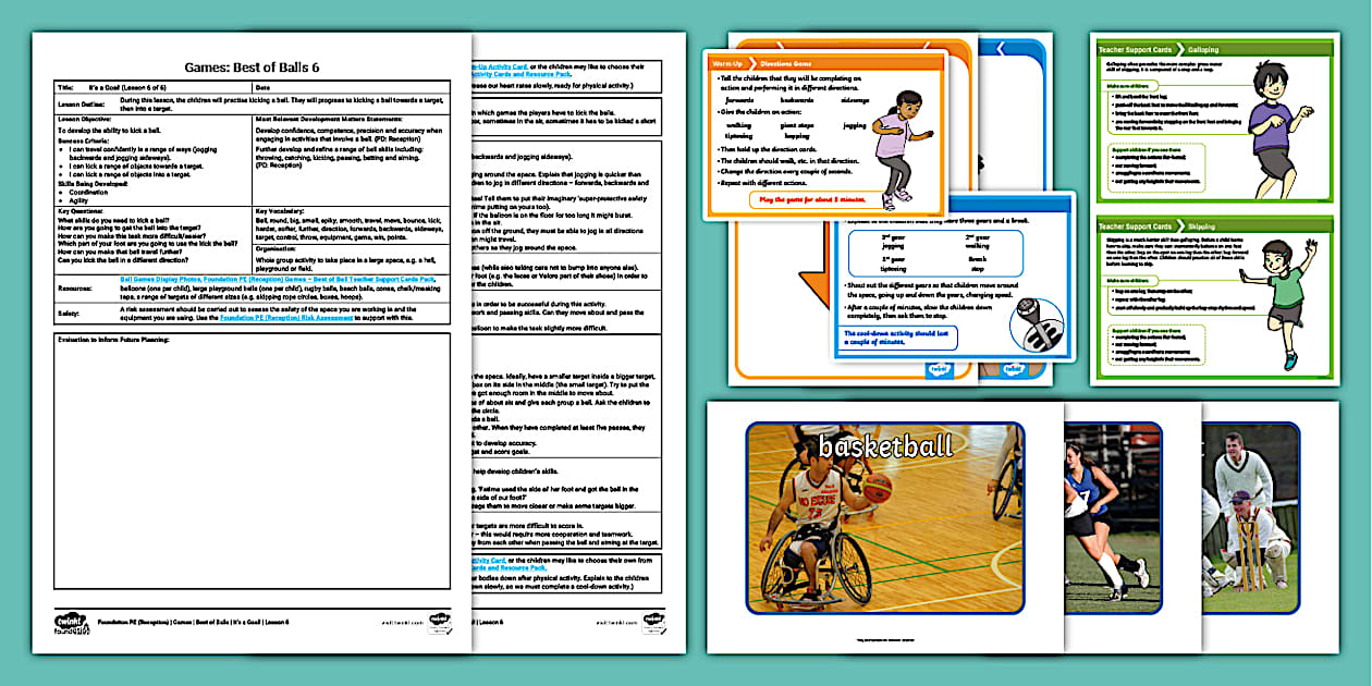 Foundation PE Best of Balls Lesson 6: It's a Goal!