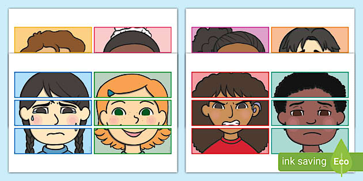 Emotion Faces (teacher made) - Twinkl