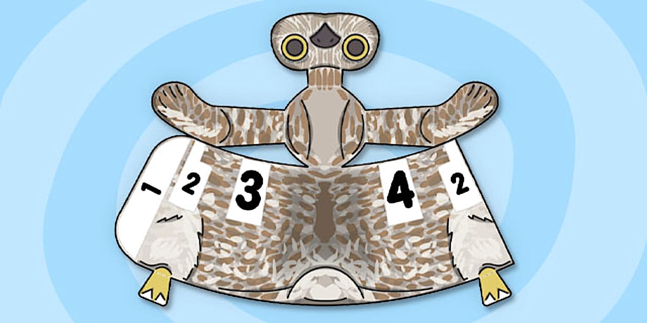 Classroom Display Owl Paper Model (teacher made) - Twinkl