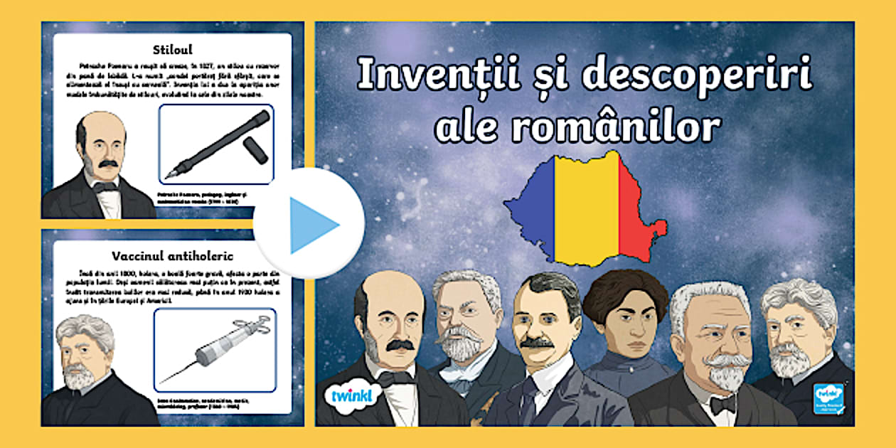 Descoperiri și invenții ale românilor – PowerPoint
