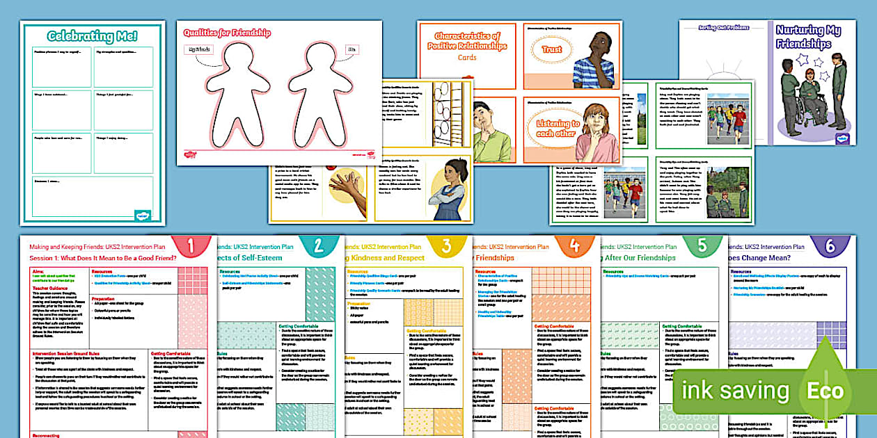 Wellbeing Support Pack: Making and Keeping Friends KS2