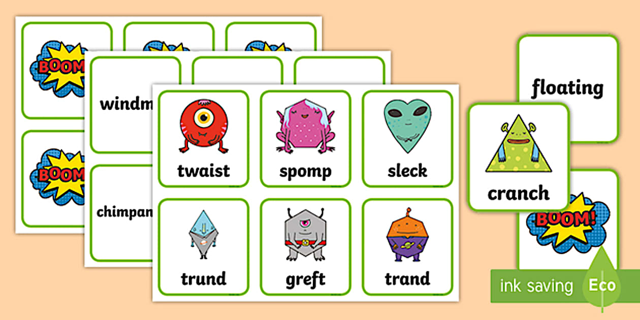Phase 4 Phonics Boom Game (teacher made) - Twinkl