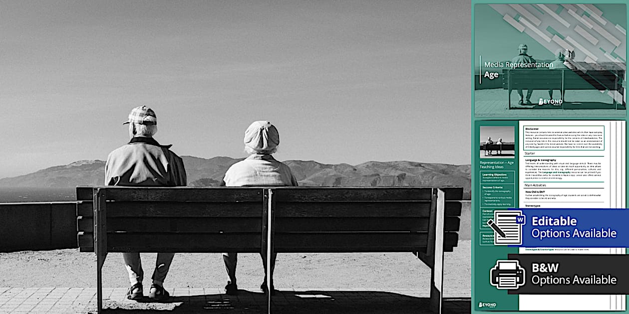 Representation of Age in Media Lesson Pack | Beyond Media