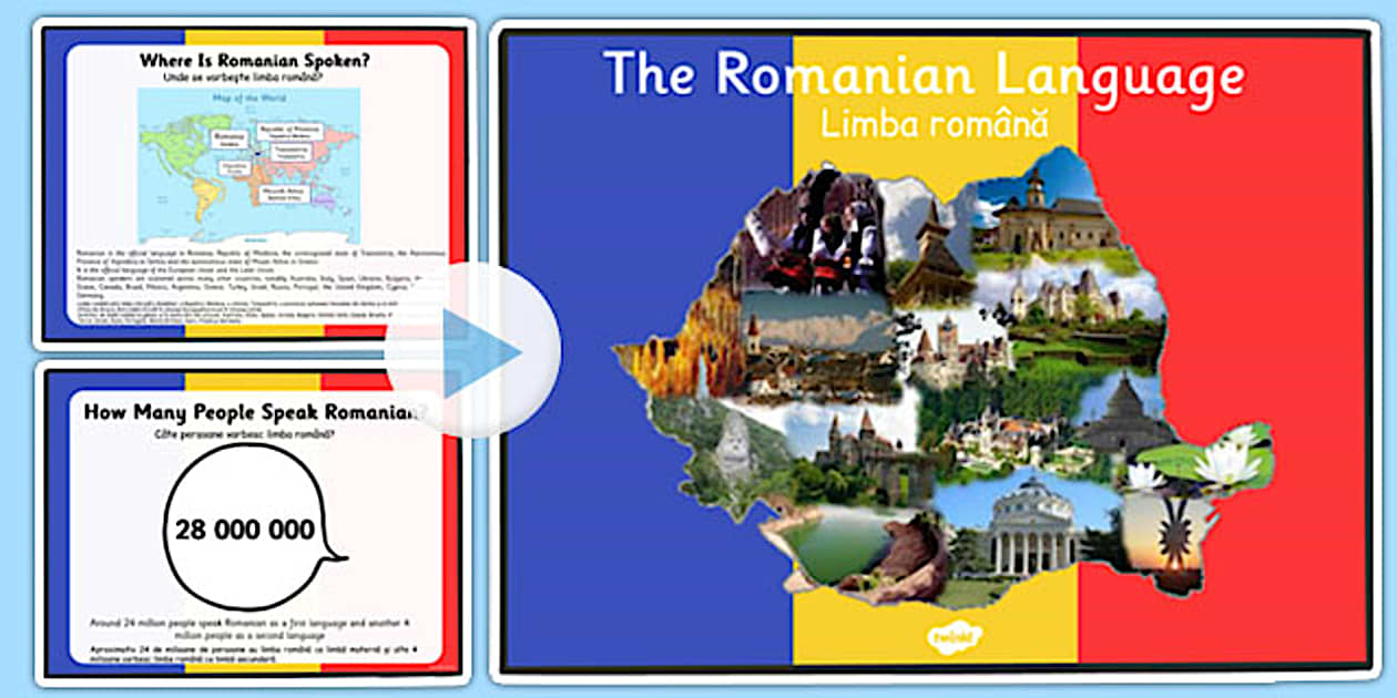 Romanian Language PowerPoint Romanian Translation - Twinkl