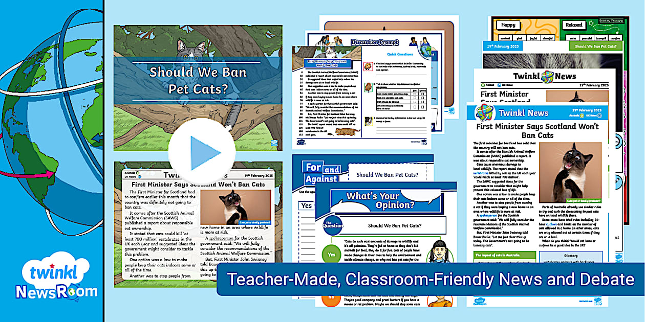 Should We Ban Pet Cats? | Twinkl Resources (teacher made)