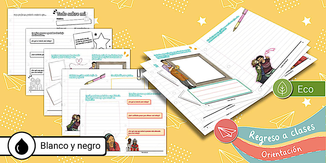 Cuadernillo de Actividades Todo sobre mi - Twinkl