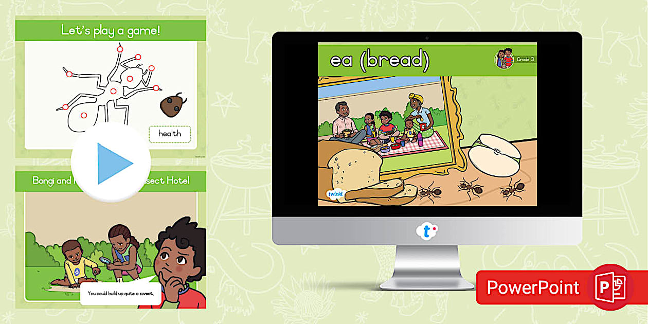 Grade 3 Phonics: ea (bread) PowerPoint Presentation - Twinkl