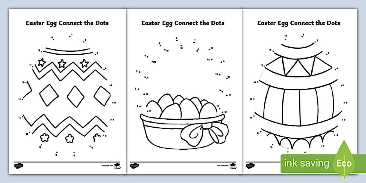Easter Connect The Dots Resource I Twinkl Canada - Twinkl