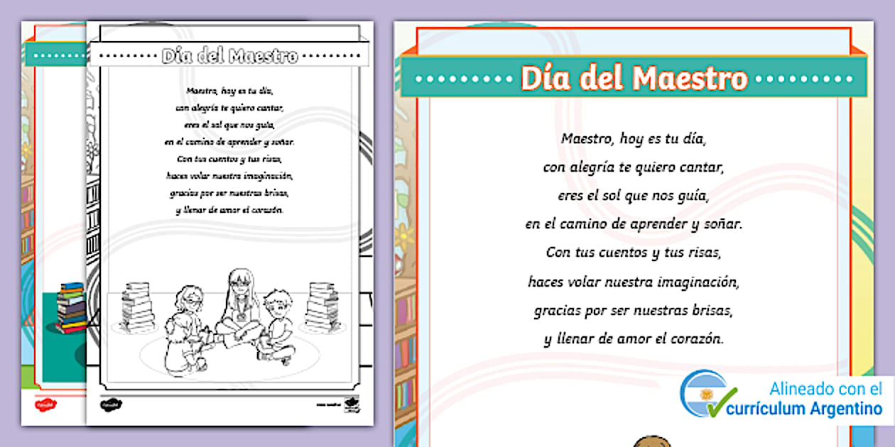 Poesía: Día del Maestro (ティーチャーメイド) Poesía: Día del Maestro (ティーチャーメイド)
