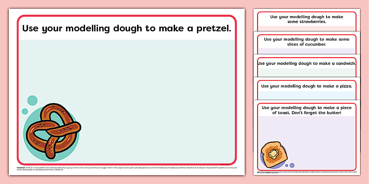 Food Modelling Dough Mats