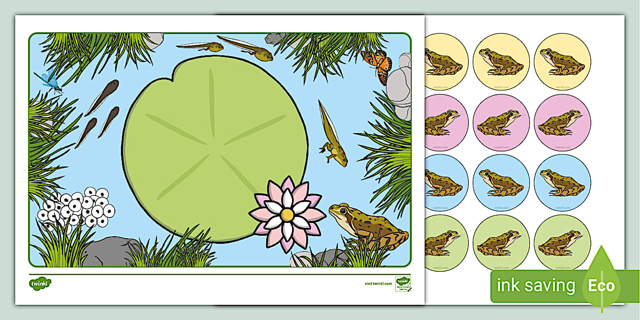 One More and One Less Frog Game Pack (teacher made) - Twinkl