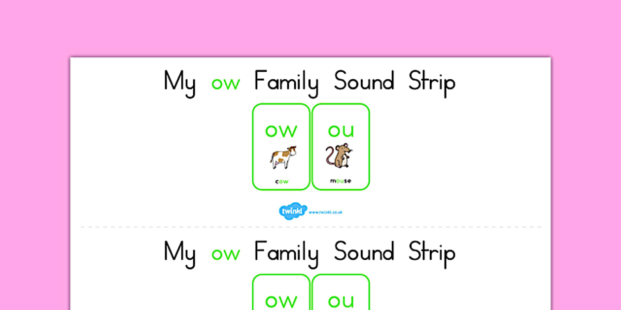 My Ow Family Sound Strip