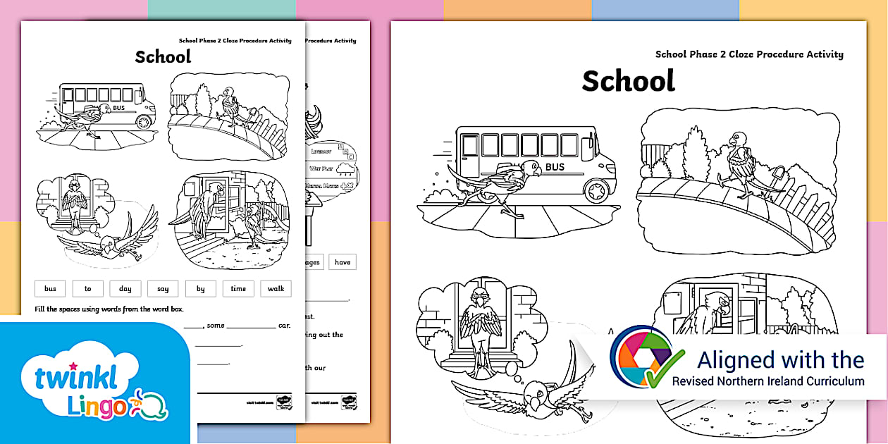 School Phase 2 Cloze Procedure Activity