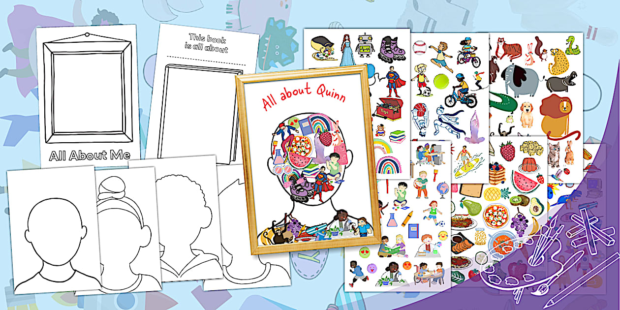 All About Me Images | Collage Activity Pack | Twinkl