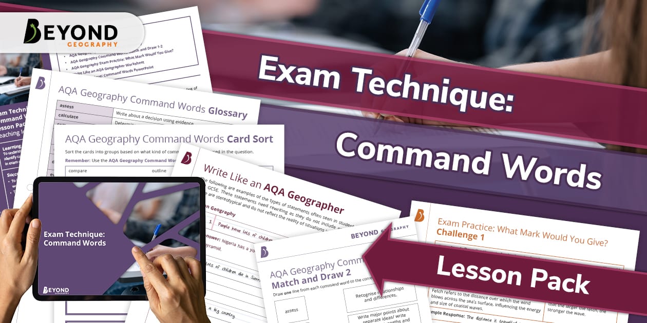 AQA Exam Technique: Command Words Lesson Pack