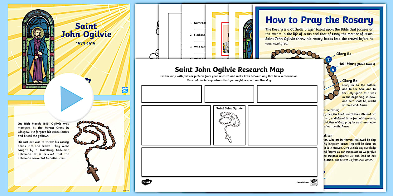 Saint John Ogilvie Resource Pack (teacher made) - Twinkl