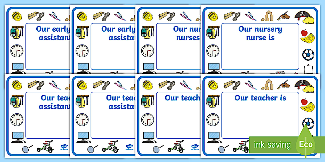 👉 Classroom Teacher Display Signs - Teaching Resources
