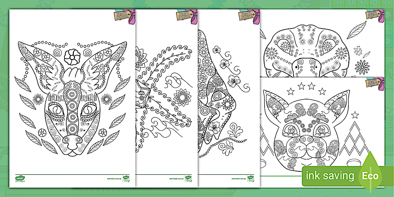 Wanda's Christmas Countdown - Mindfulness Colouring Pages