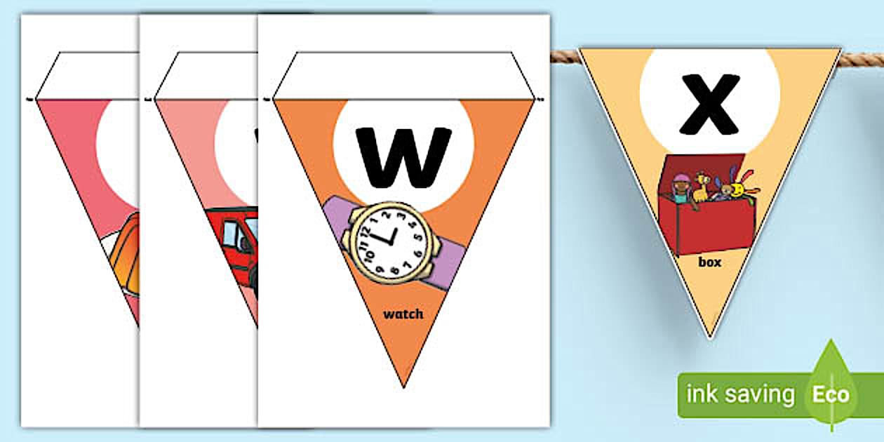 Phonics Set 3 Display Bunting - Twinkl