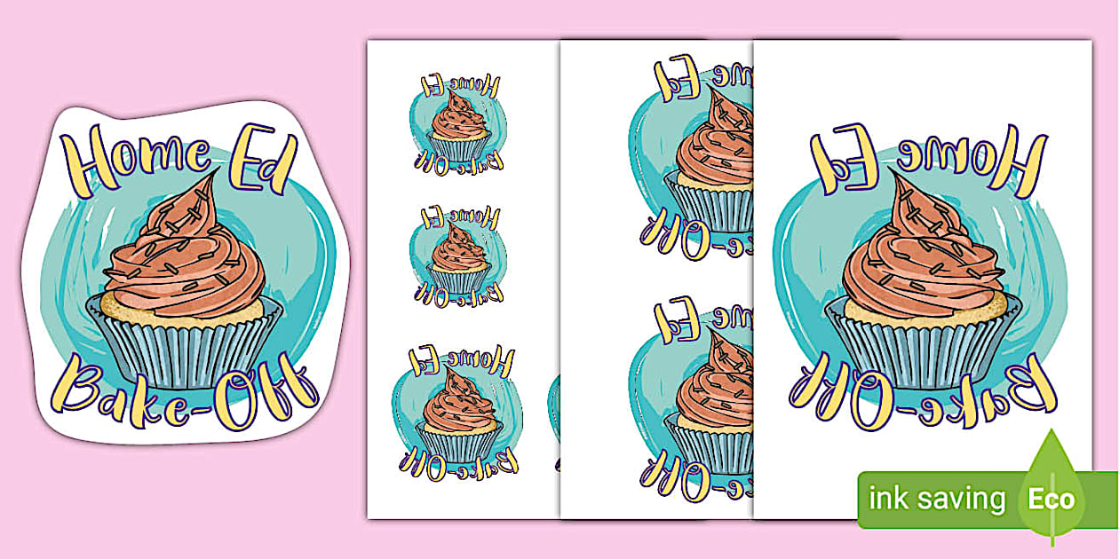 Bake-Off Challenge Logo Transfer (teacher made) - Twinkl