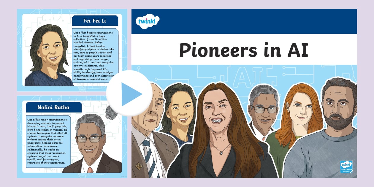 AI Pioneers Presentation (teacher made) - Twinkl